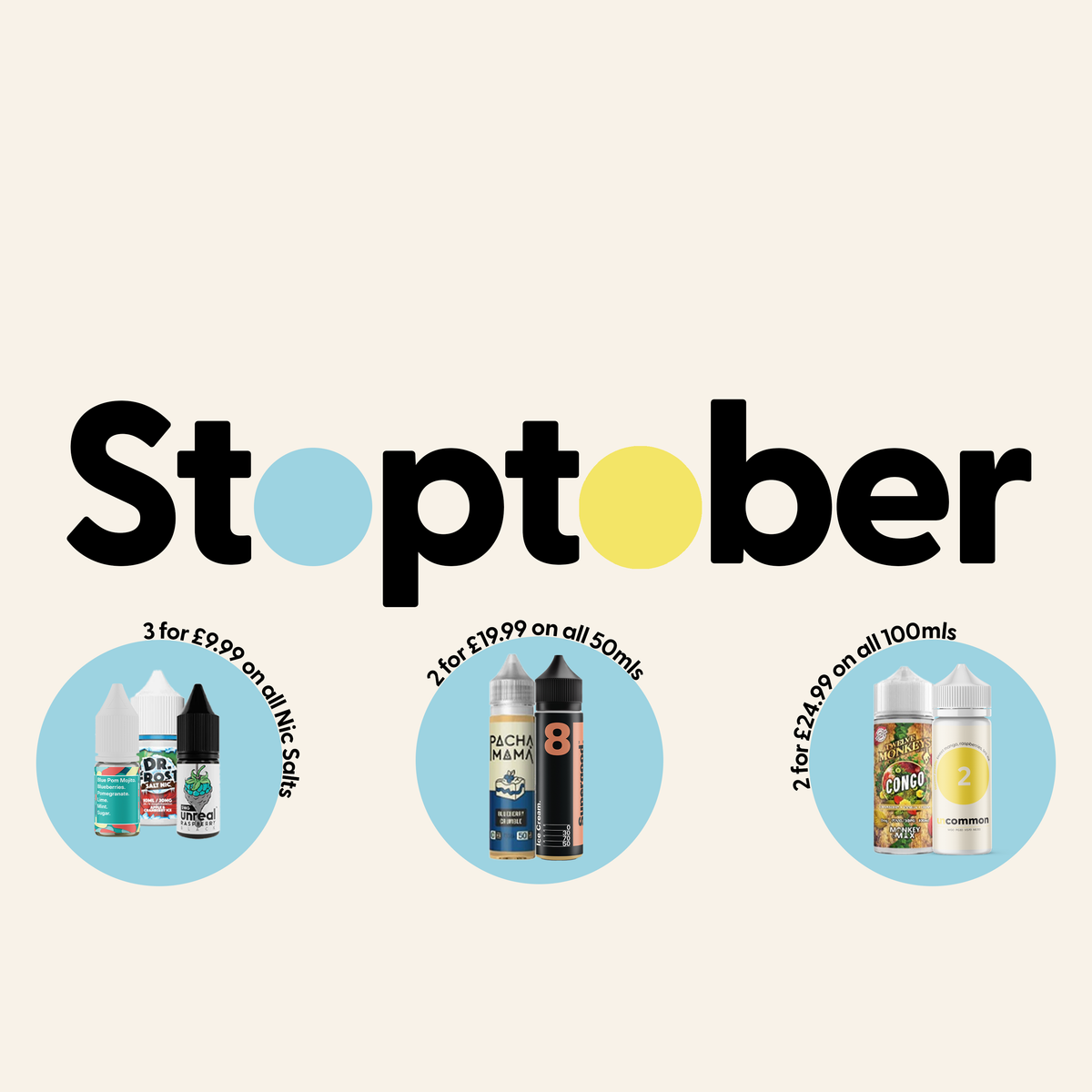 Stoptober deals just keep on coming. — Supergood.