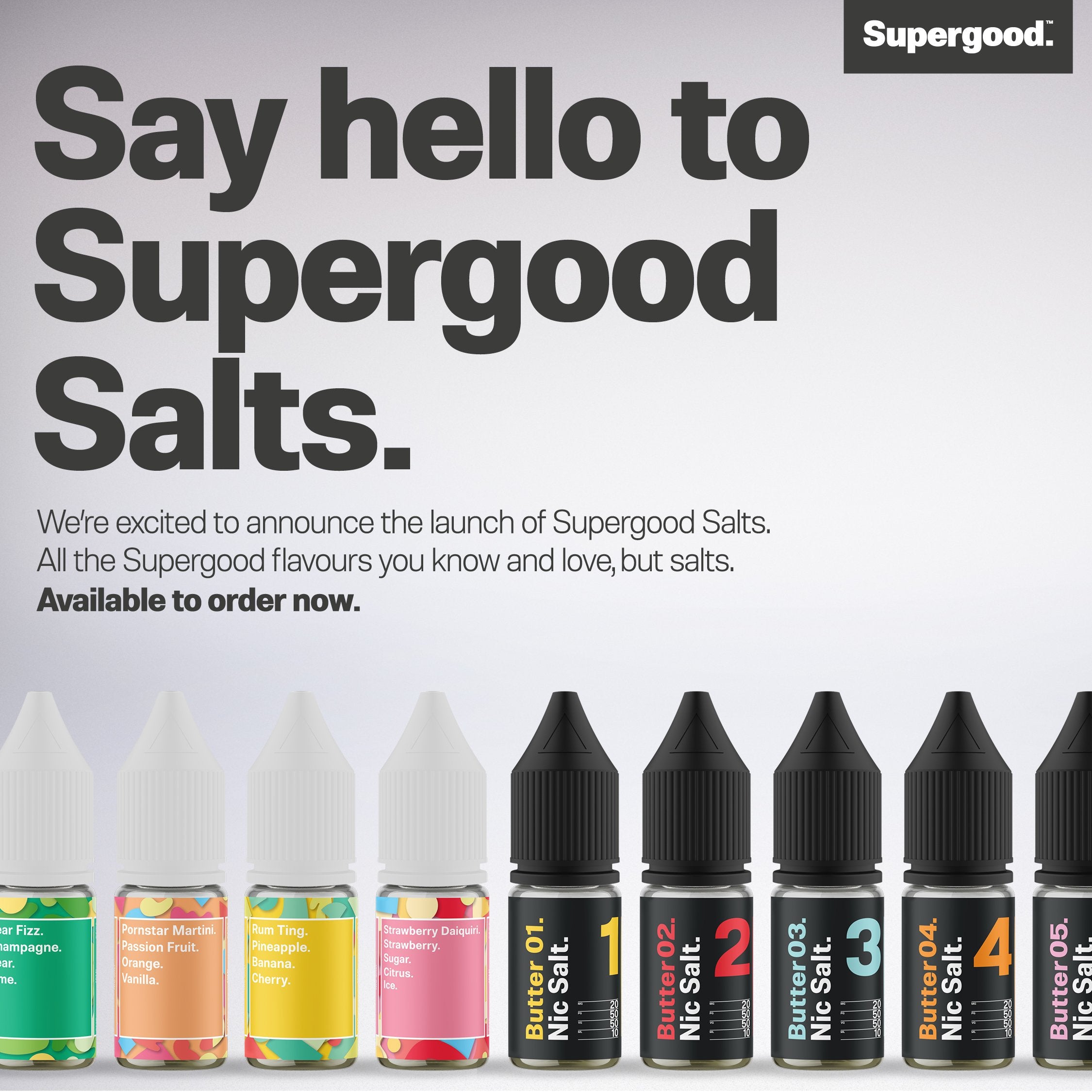 Supergood Salt Range | We Are Supergood.